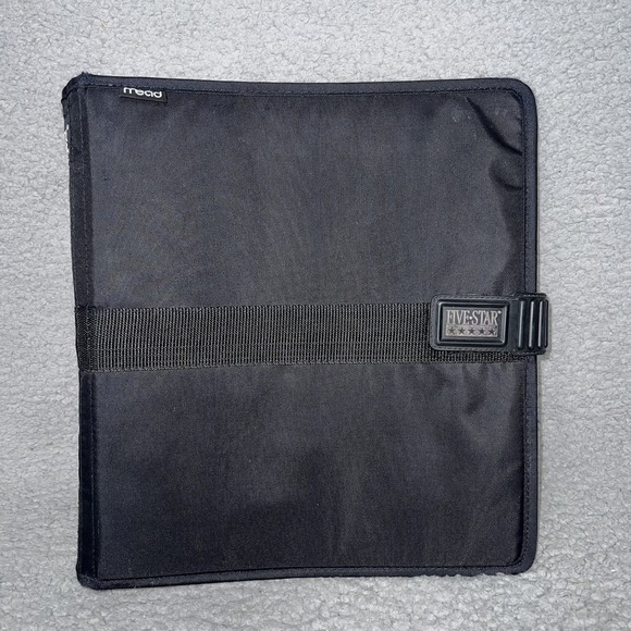 Mead | Office | Vintage Mead 5 Star First Gear Zipper Binder 3 Ring 5 ...